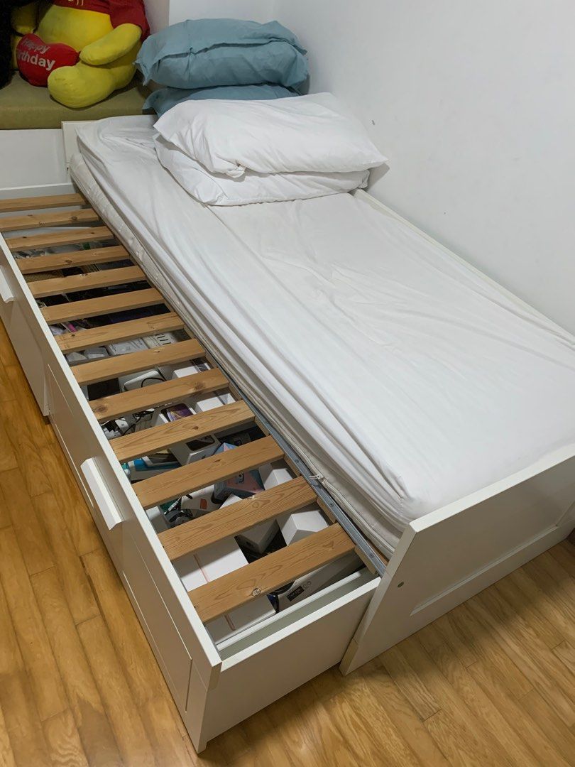 Extendable day bed, Furniture & Home Living, Furniture, Bed Frames ...