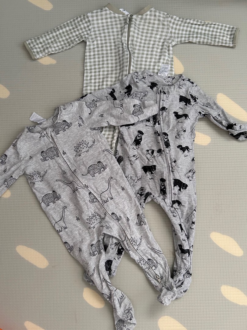 All for $6 Zip Footed Sleep Suits Jumper Cotton On, Babies & Kids ...