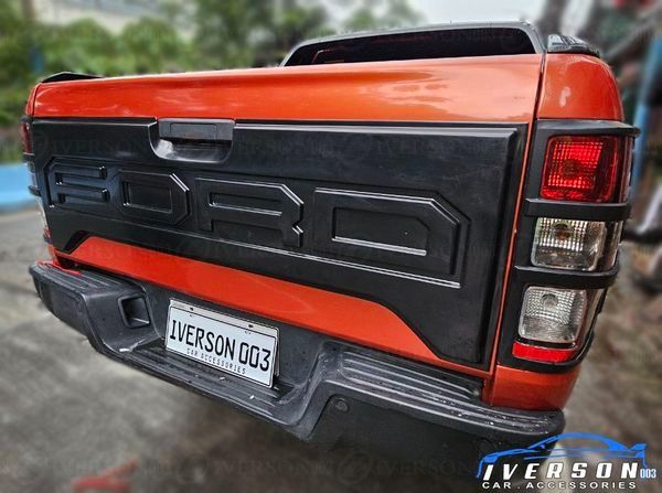 Ford Ranger 2012 to 2021 Rear Cladding Black, Car Parts & Accessories ...