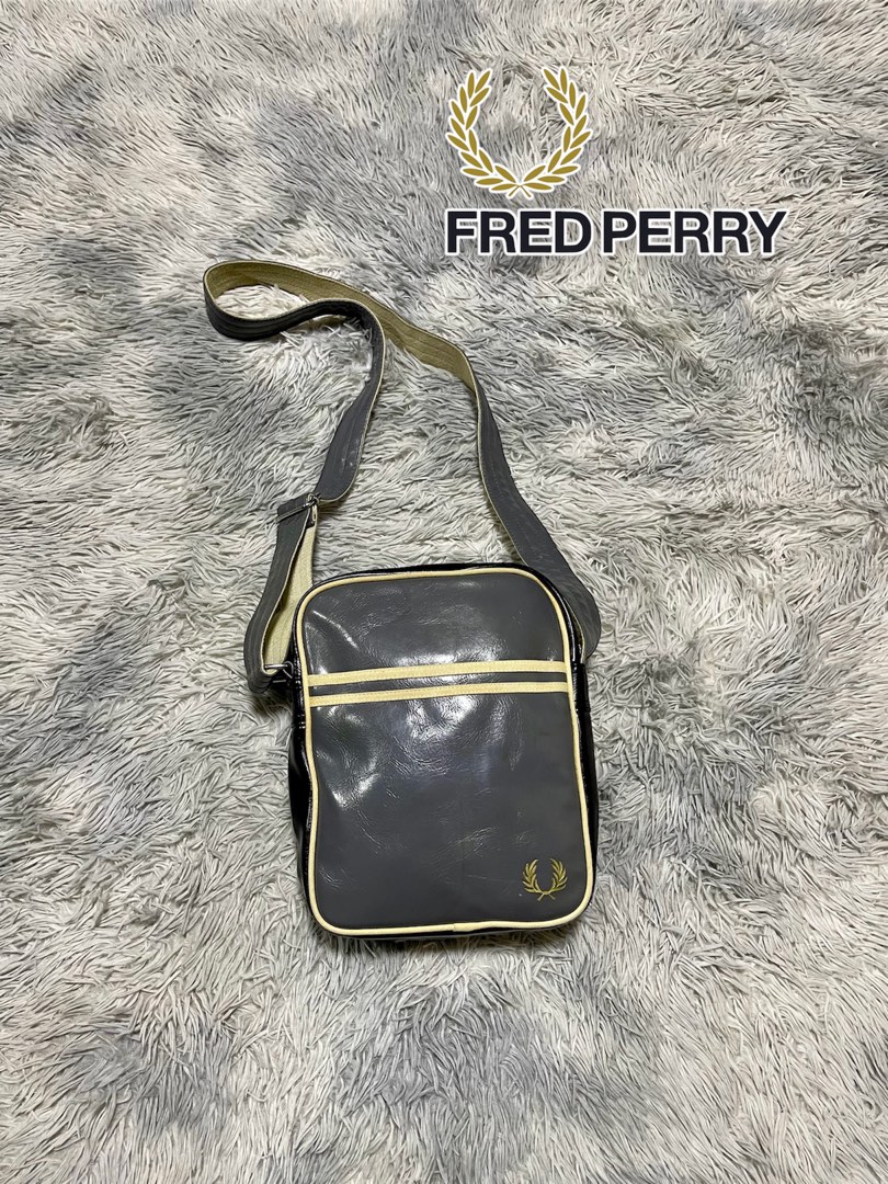 FRED PERRY Classic Side Bag, Men's Fashion, Bags, Sling Bags on Carousell