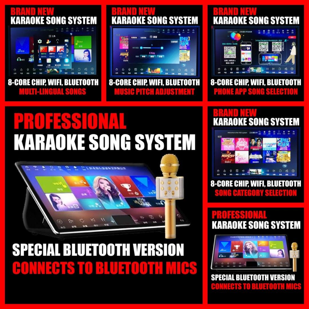 FREE KTV KOD SONGS (LIFETIME) KARAOKE SYSTEM *BRAND NEW*, Audio ...