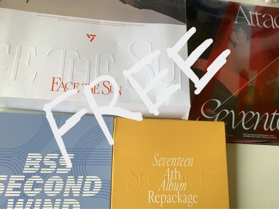 Unsealed svt albums, Hobbies & Toys, Memorabilia & Collectibles, K-Wave ...