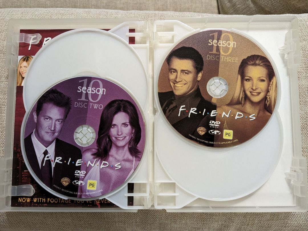 Friends Collector's Edition DVD Season 10, Hobbies & Toys, Music ...