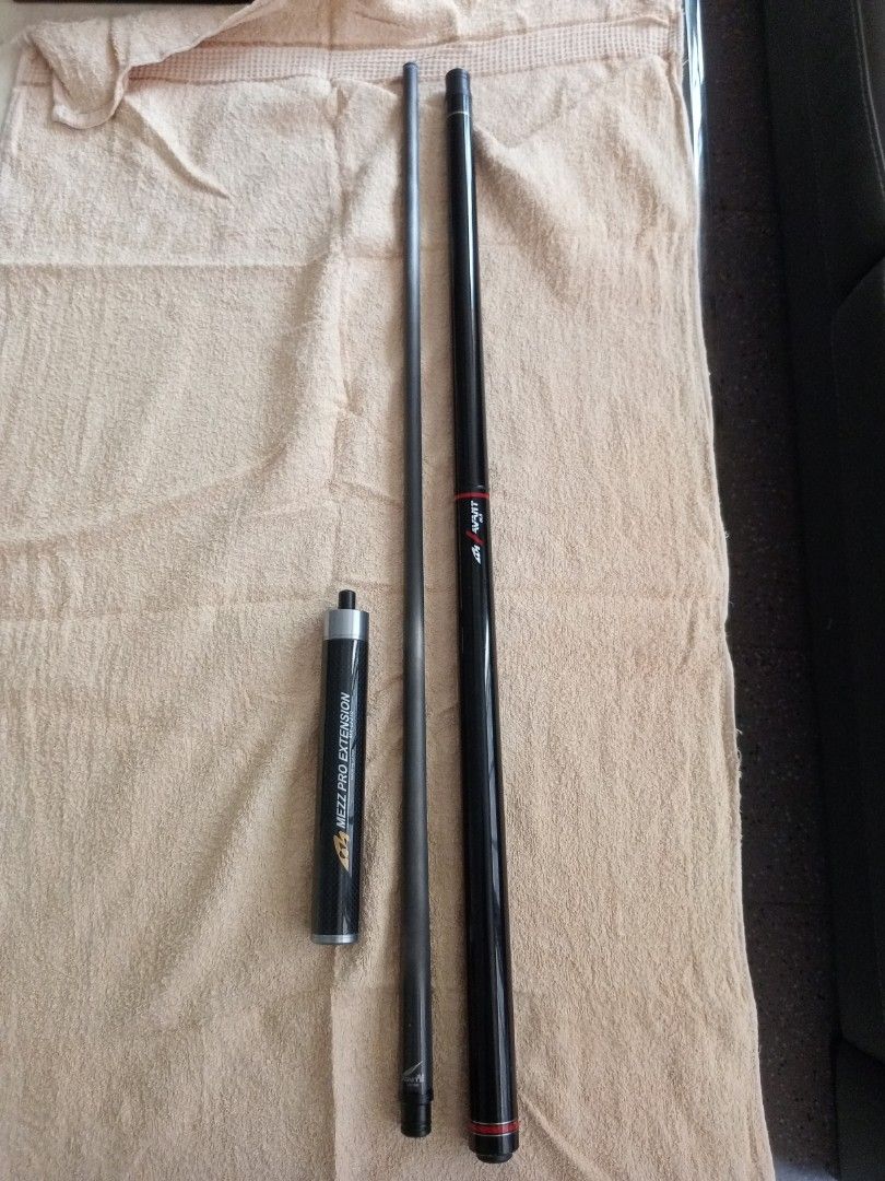 Full set mezz pool cue. Avant butt, ignite 12.2 shaft & mezz pro ...