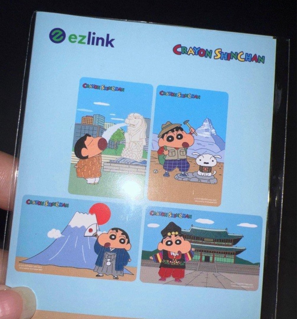 (Full Set) Shinchan Ezlink card, Hobbies & Toys, Memorabilia ...