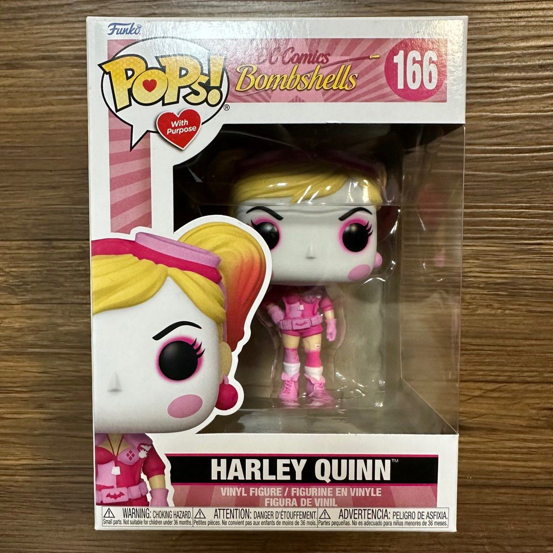 Funko Pop DC Comics Bombshells Breast Cancer Research Foundation Harley ...