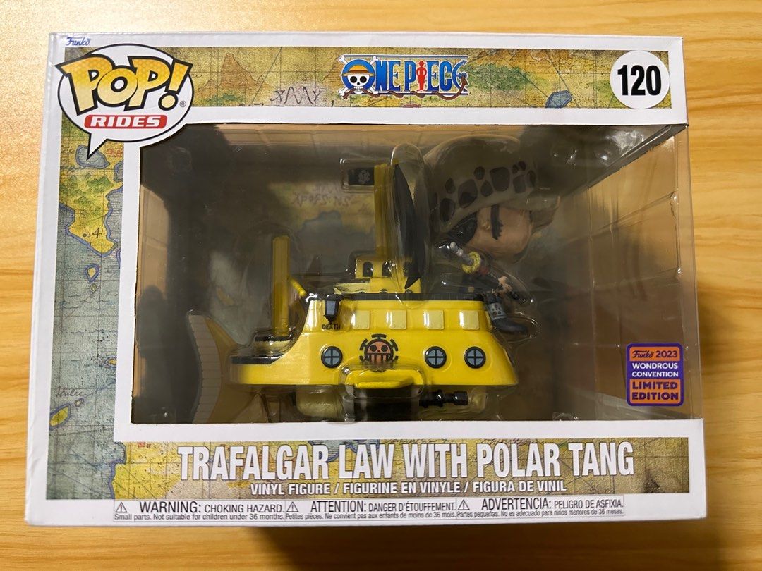 Funko Pop One Piece Trafalgar Law With Polar Tang Ride Hobbies And Toys Toys And Games On Carousell