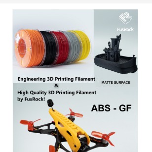 Fusrock ABS-GF 1.75mm 3D Printing Filament | Engineering | Industrial ...