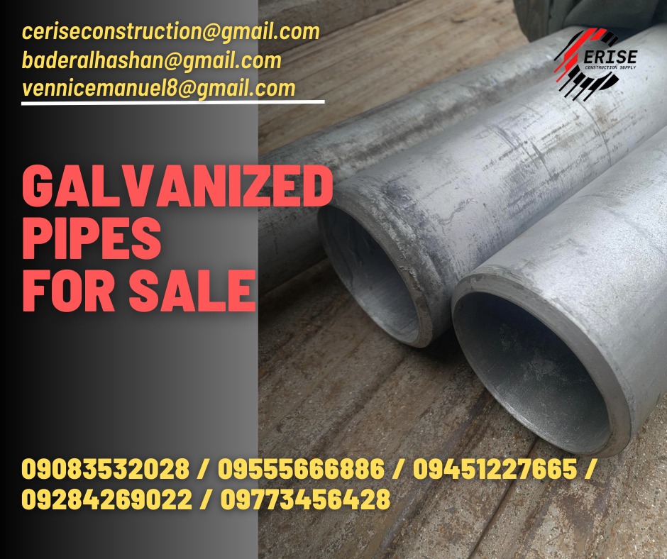 Galvanized Pipes for sale, Commercial & Industrial, Construction ...