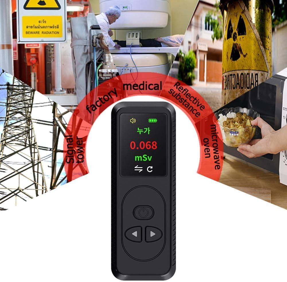 實體店鋪Geiger Counter Nuclear Radiation Detector, Radiation Dosimeter with ...
