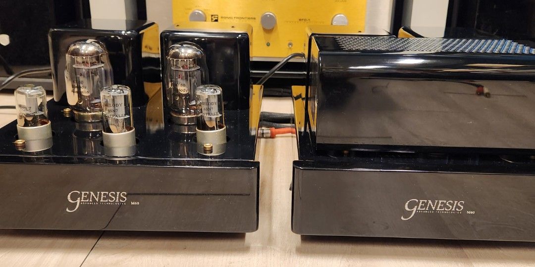 Genesis Monoblocks Power Amplifier M60 BN, Audio, Soundbars, Speakers ...