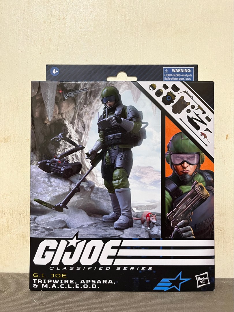 GI Joe classified Tripwire Aspara M.A.C.L.E.O.D, Hobbies & Toys, Toys ...
