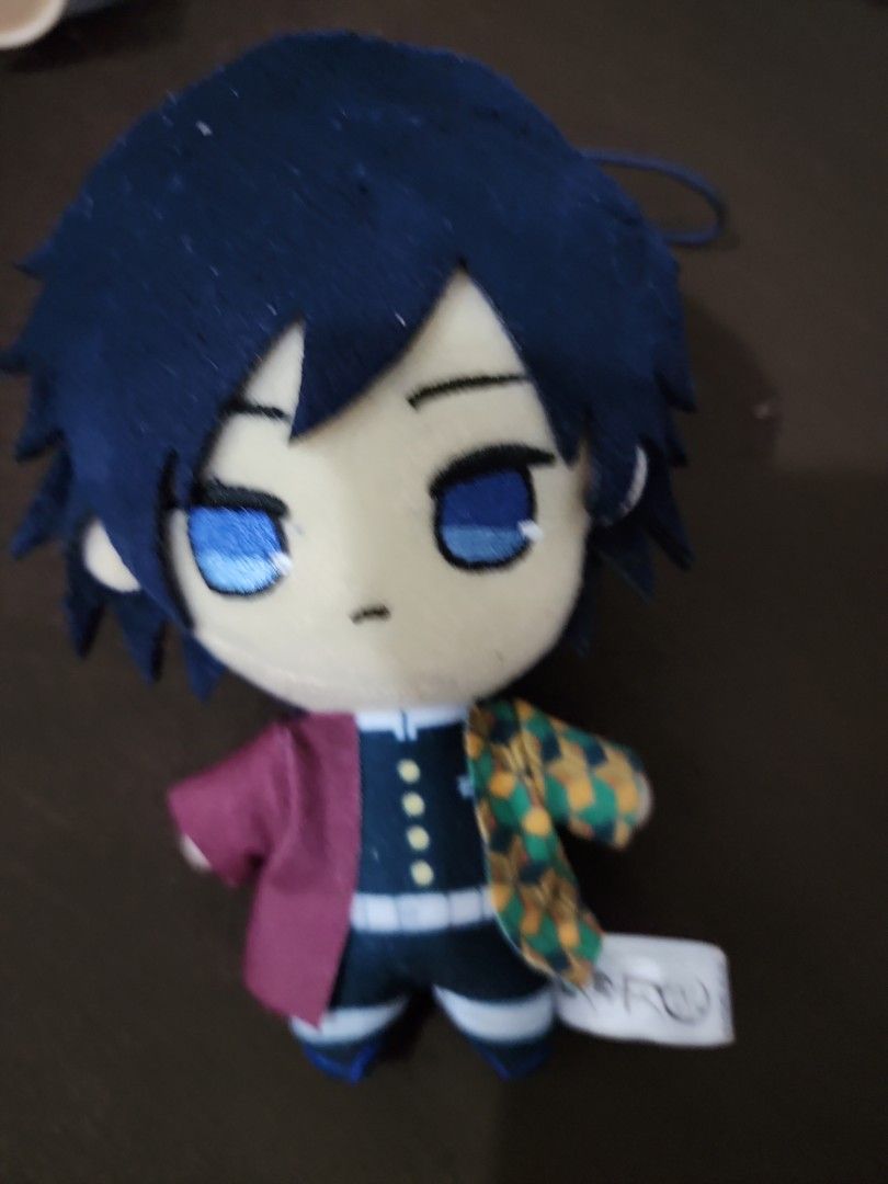 Giyu plushie charm demon slayer, Hobbies & Toys, Toys & Games on Carousell