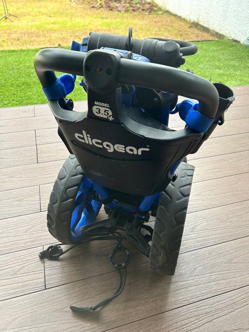 Golf Trolley ClicGear model 3.5+, Sports Equipment, Sports & Games ...