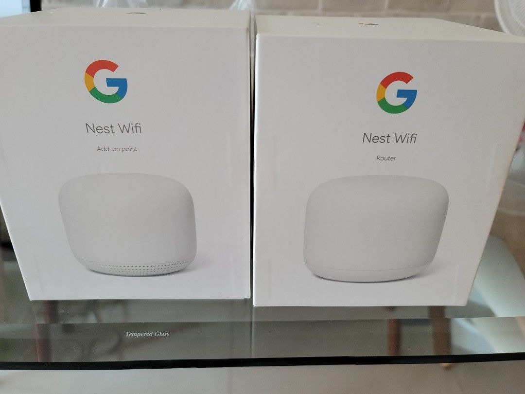 Google Nest WiFi Router & Point, Computers & Tech, Parts & Accessories, Networking on Carousell