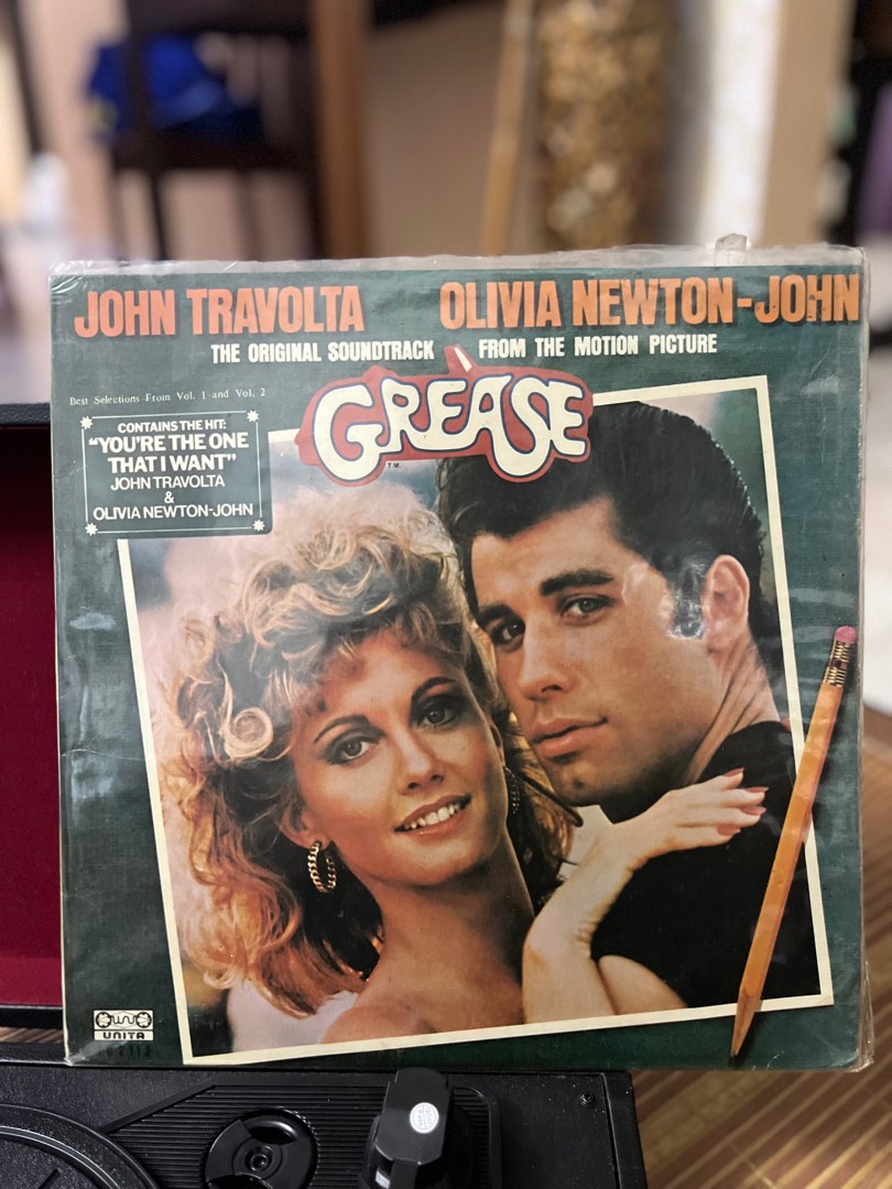 Grease LP, Hobbies & Toys, Music & Media, Vinyls on Carousell