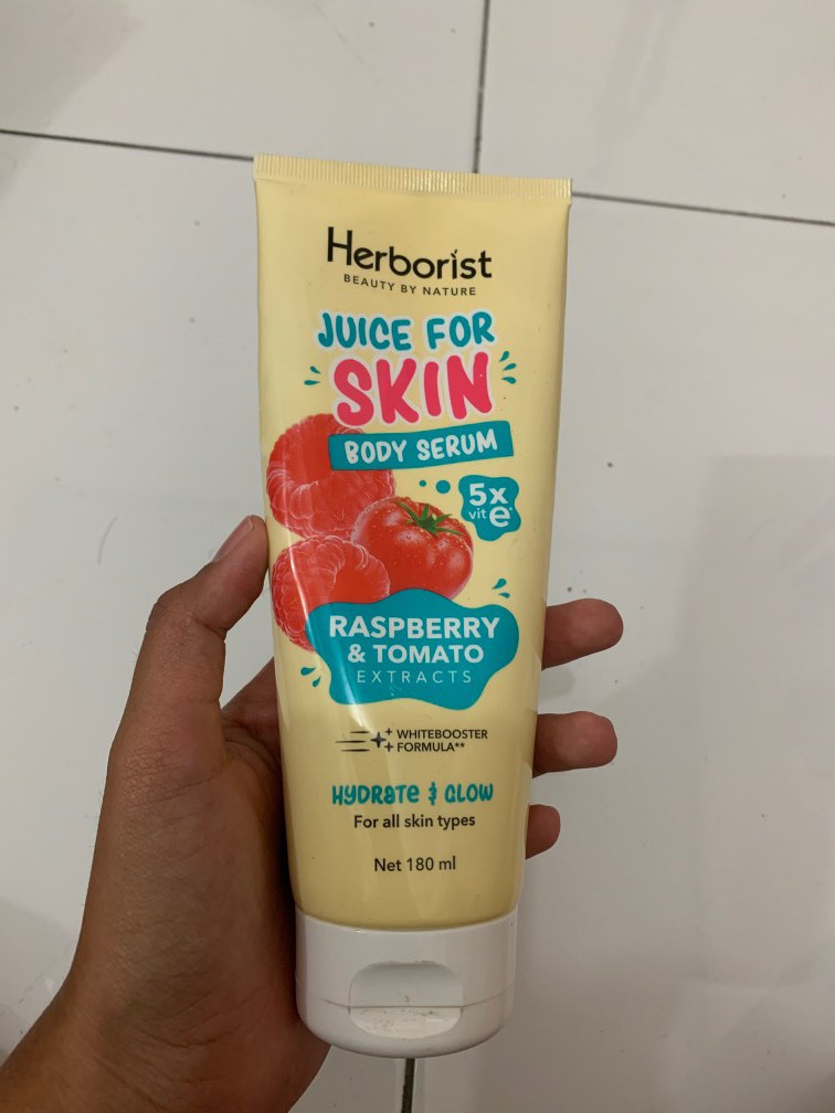 Hand body Herborist body serum, Kesehatan & Kecantikan, Kulit, Sabun ...