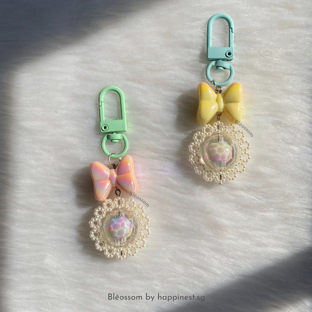 Handmade Ageless Elegance Bag Charm -Part1, Hobbies & Toys, Stationery ...