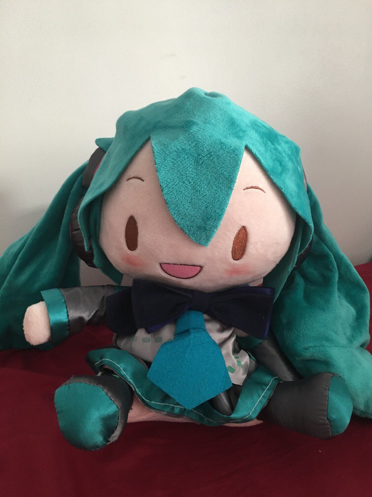 Hatsune Miku Plushie, Hobbies & Toys, Toys & Games on Carousell
