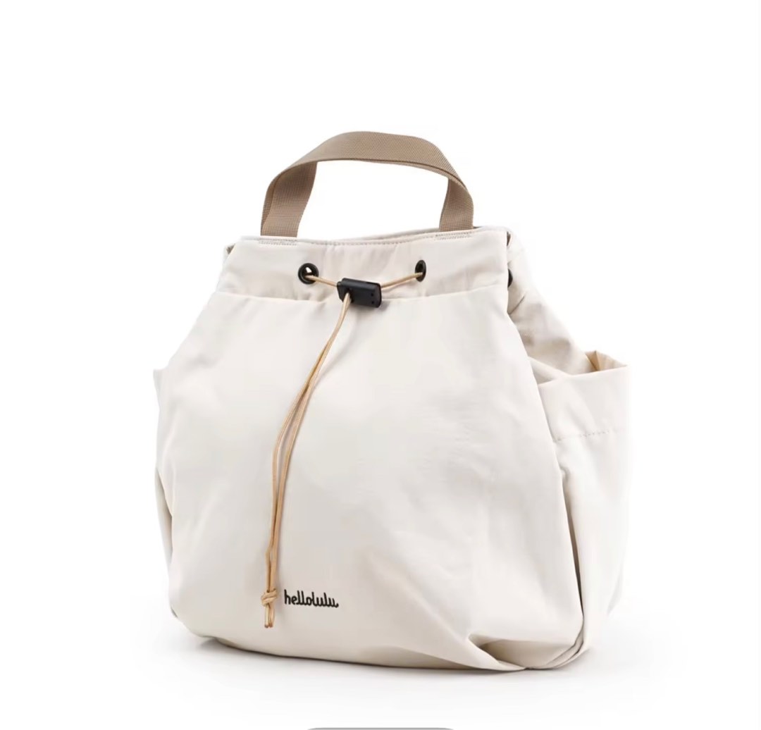 Hellolulu draw string backpack, Women's Fashion, Bags & Wallets ...