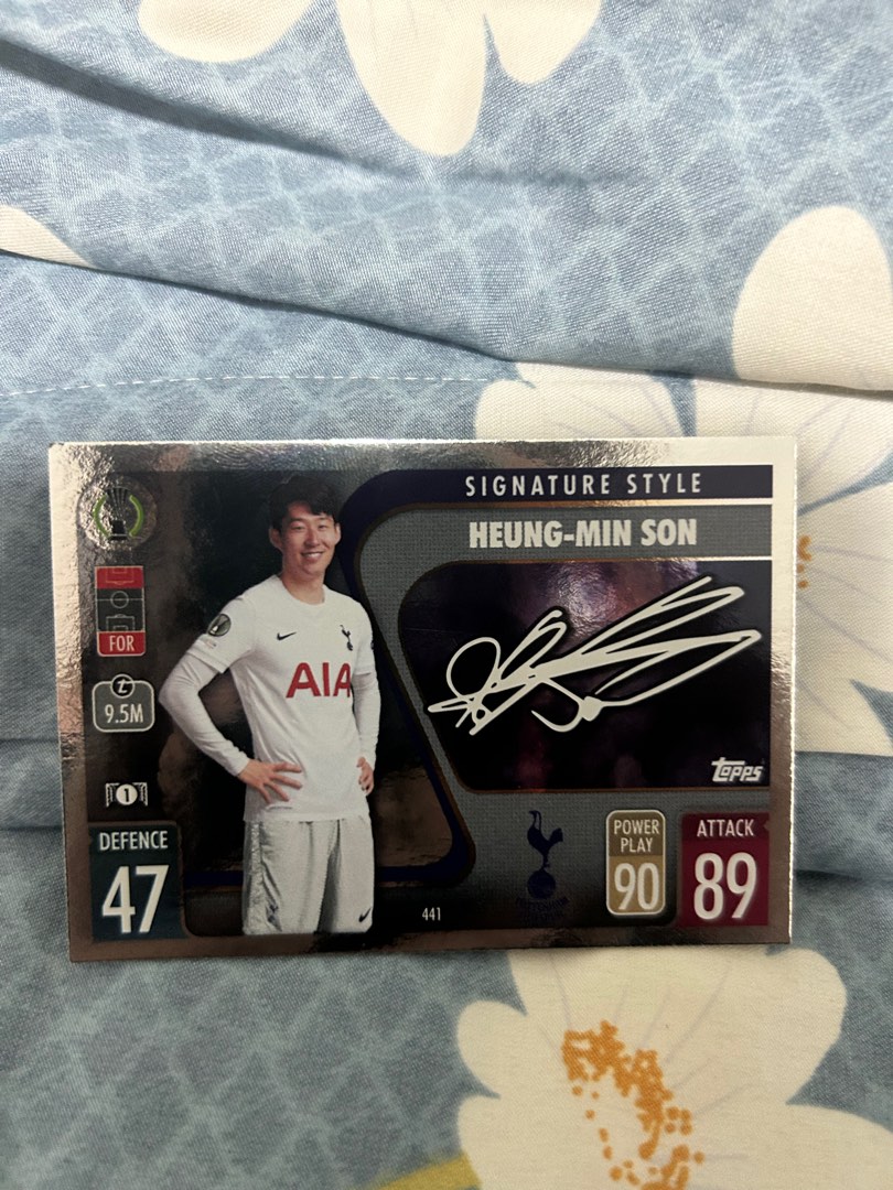 HEUNG-MIN SON Card, Hobbies & Toys, Toys & Games on Carousell