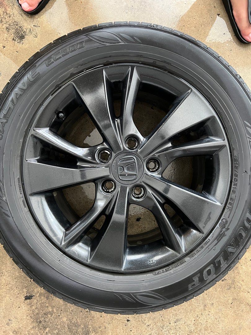 Honda Vezel Black Stock 16 inch Rims, Car Accessories, Tyres & Rims on ...