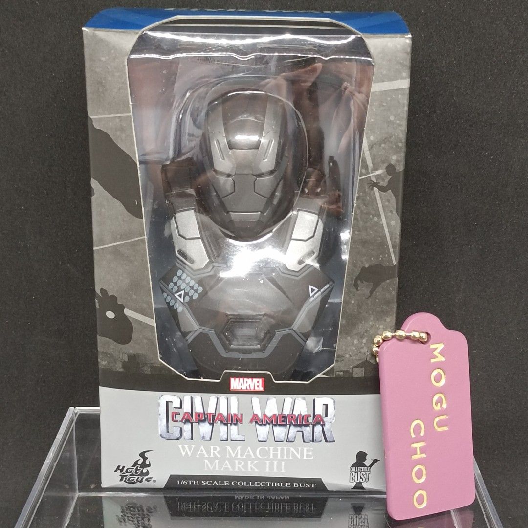 Hot Toys 1/6 Marvel War Machine Mark III bust, Hobbies & Toys, Toys ...