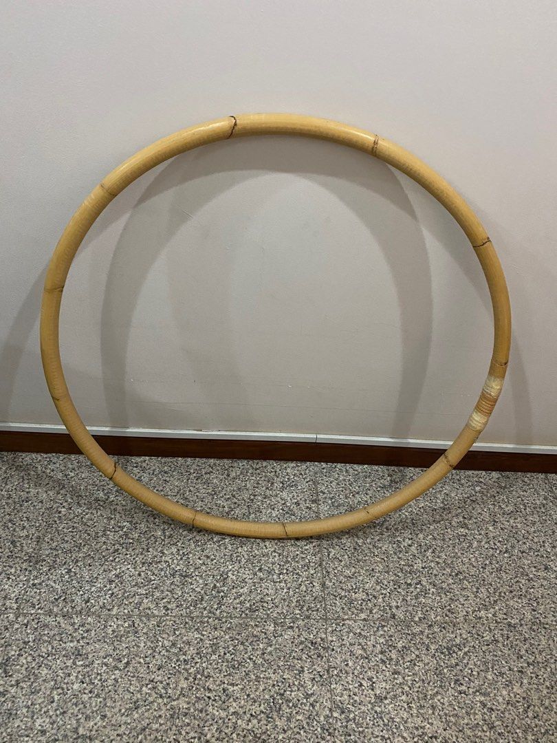 Rattan Hula Hoop, Sports Equipment, Exercise & Fitness, Toning ...