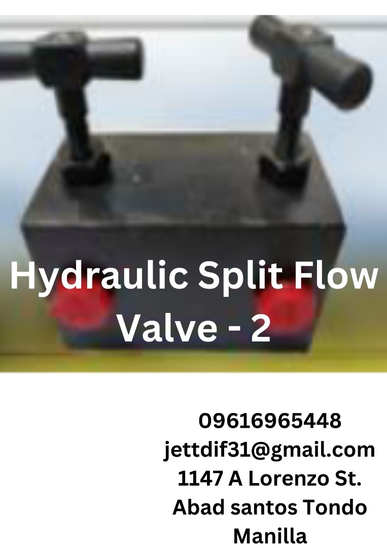 Hydraulic Split Flow Valve - 2, Commercial & Industrial, Construction ...