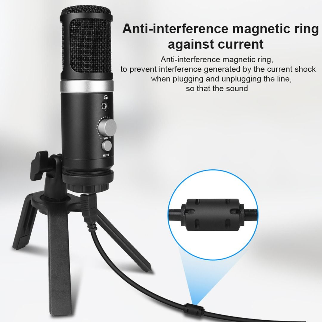 [iDS] USB Microphone / USB Cardioid Condenser Microphone / Podcast ...