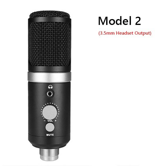 [iDS] USB Microphone / USB Cardioid Condenser Microphone / Podcast ...