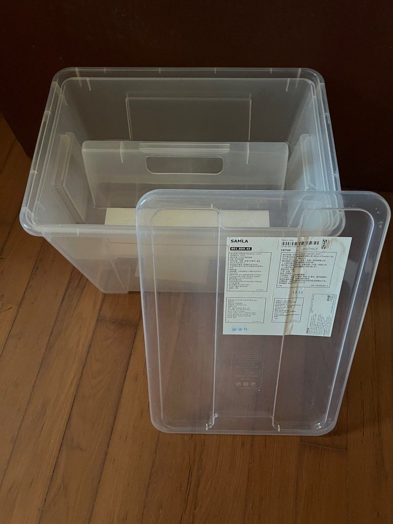 Ikea Tool Storage Box Containers with Lid and insert for the Box ...