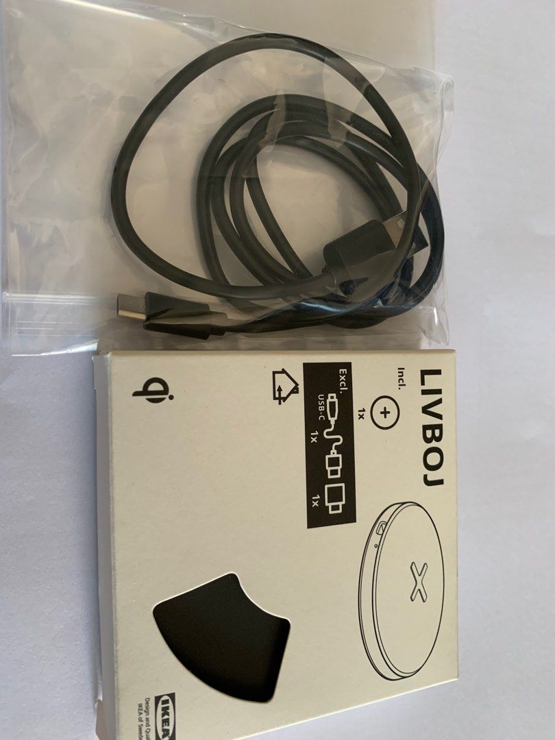 IKEA - Livboj USB power adapter (5V, 2A) with USB Type-C cable included ...