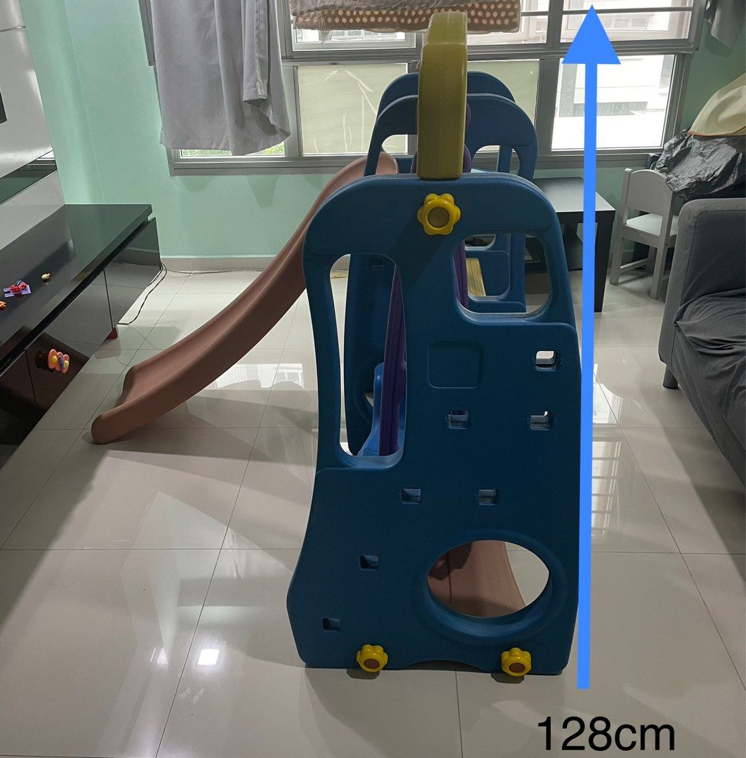 Indoor swing and slide, Babies & Kids, Infant Playtime on Carousell