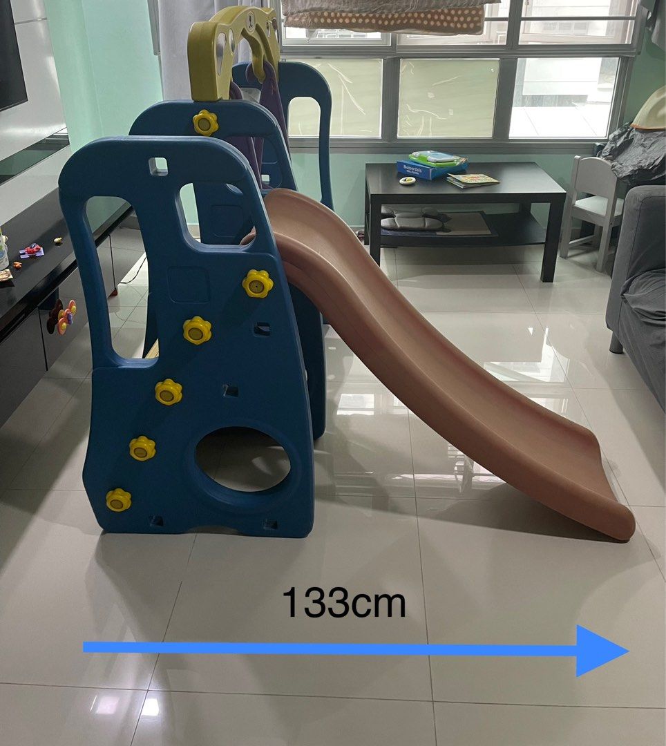 Indoor swing and slide, Babies & Kids, Infant Playtime on Carousell