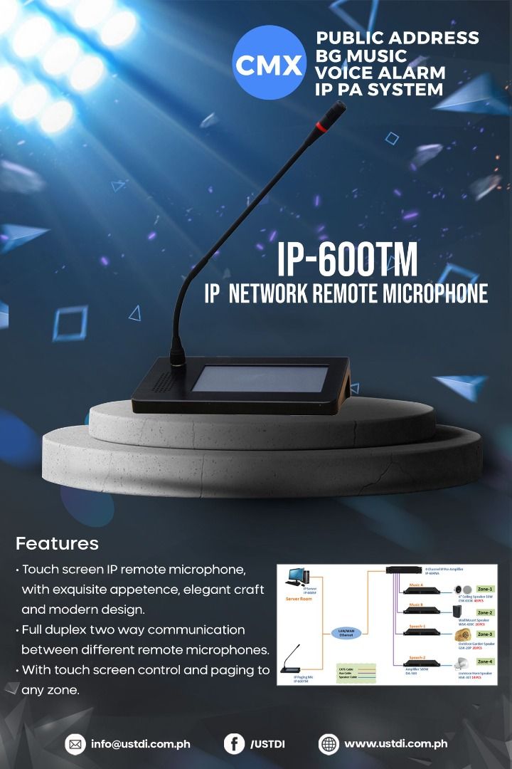 IP-600TM, Audio, Microphones on Carousell
