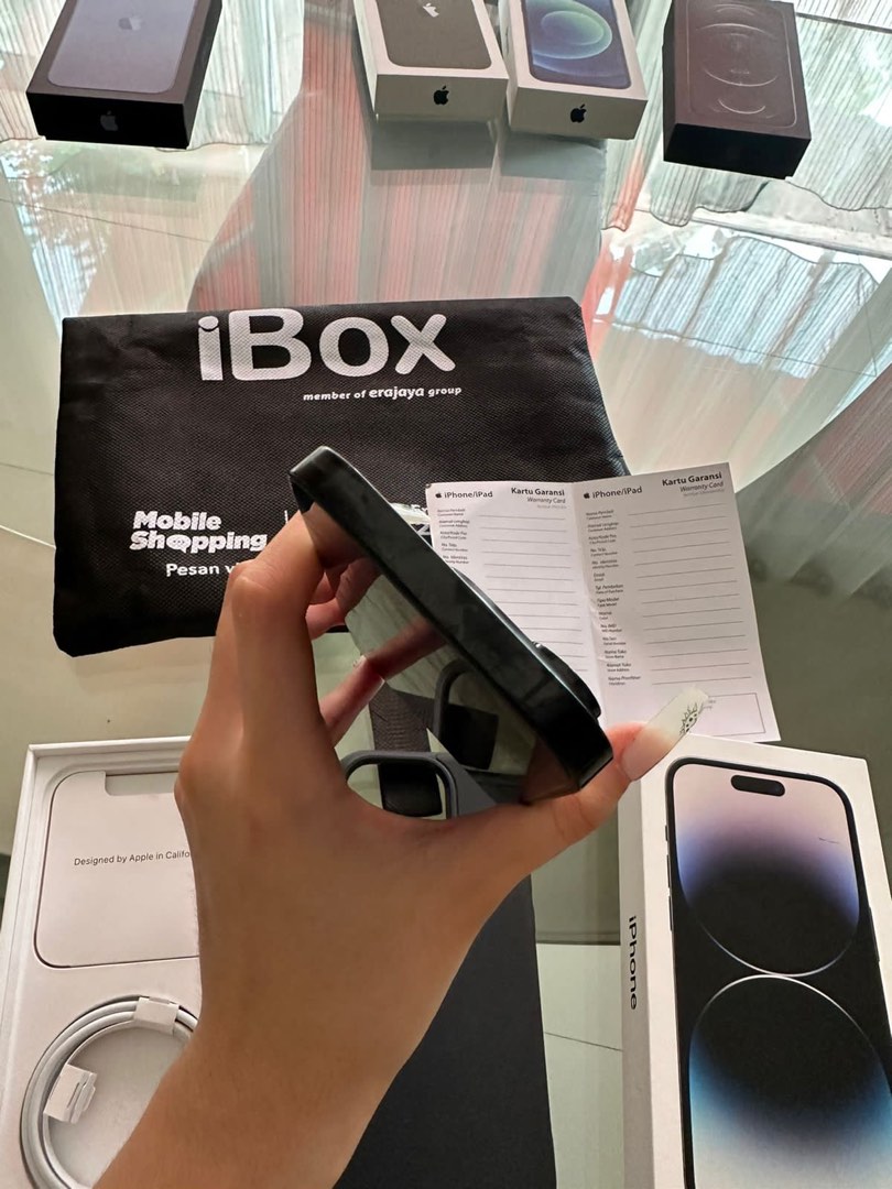Iphone 14 Pro 128 Gb IBOX BH 100, Telepon Seluler & Tablet, iPhone ...