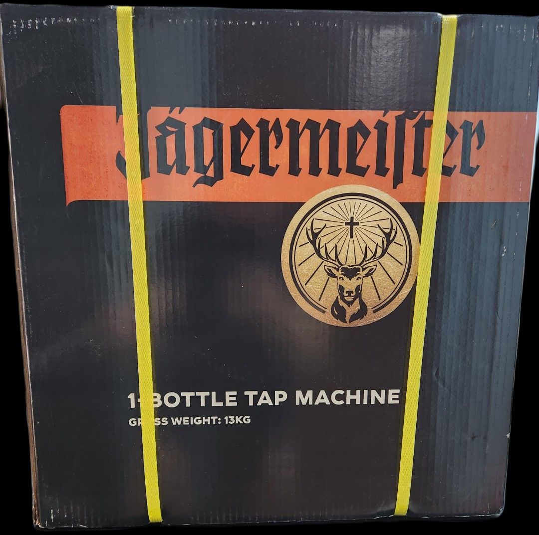 Jagermeister 1 Btl Tap Machine, Food & Drinks, Alcoholic Beverages on ...