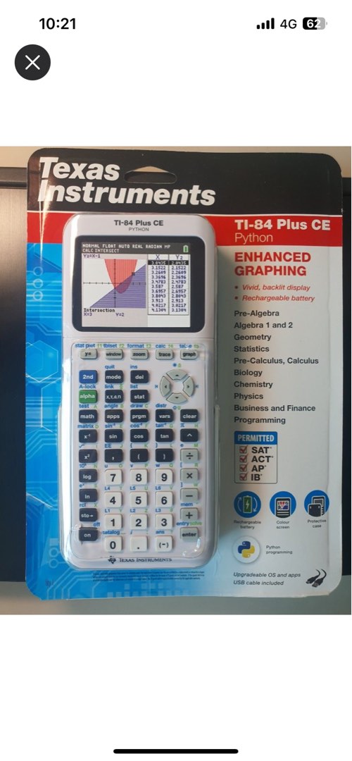 JC Graphing calculator (approved model), Computers & Tech, Office ...
