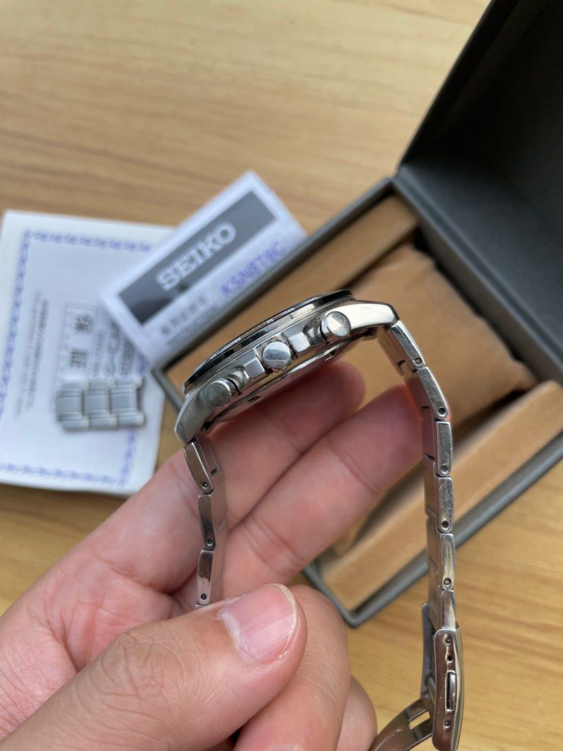 JDM Seiko Spirit - SBTR027 Ice Blue Chronograph, Luxury, Watches on ...