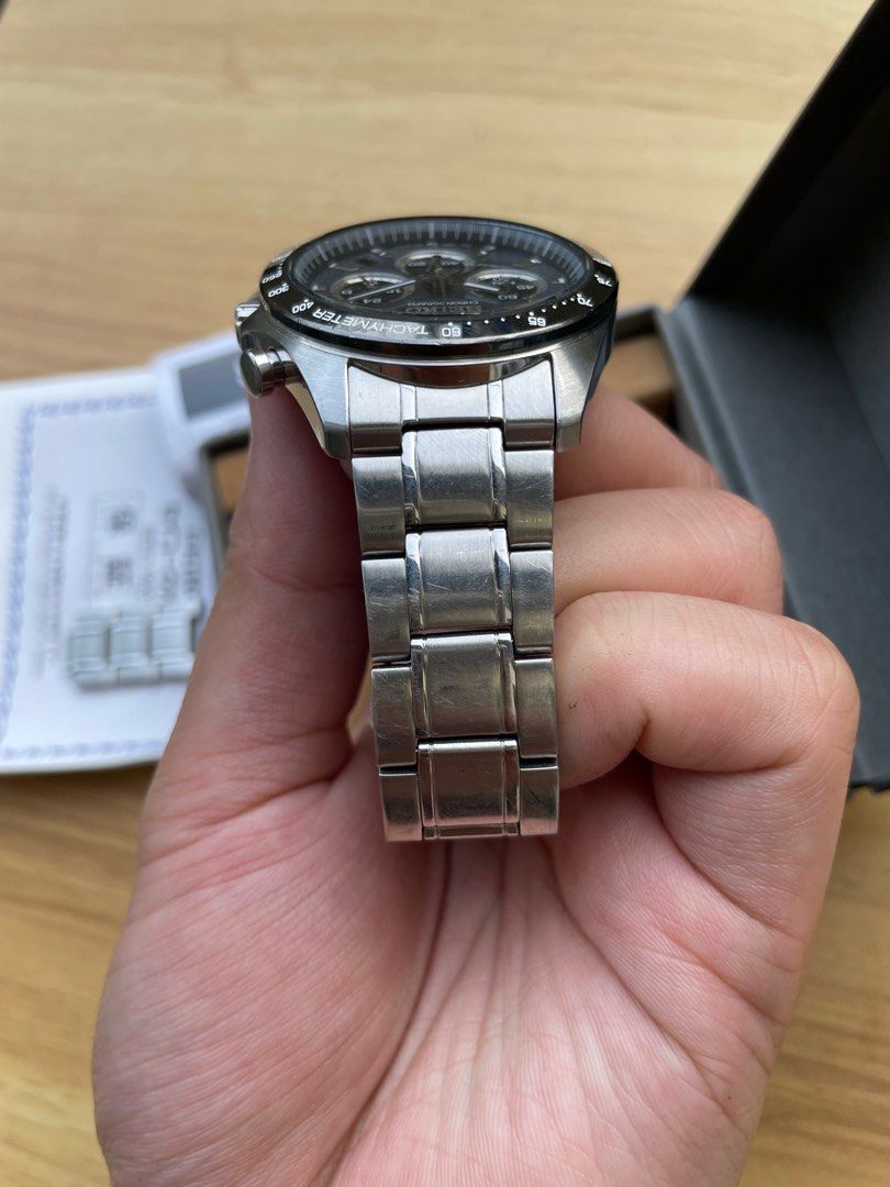 JDM Seiko Spirit - SBTR027 Ice Blue Chronograph, Luxury, Watches on ...