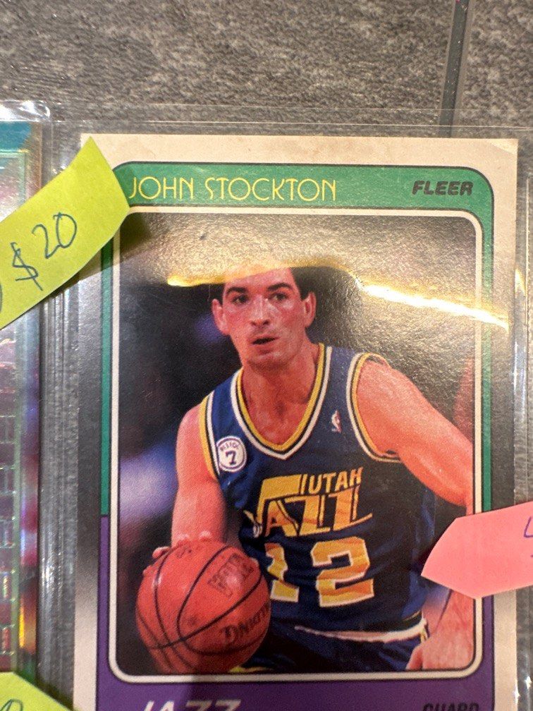 John Stockton basketball cards, Hobbies & Toys, Memorabilia ...