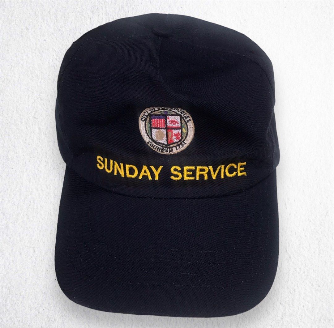Kanye West Yeezy Sunday Service Cap, Men's Fashion, Watches ...
