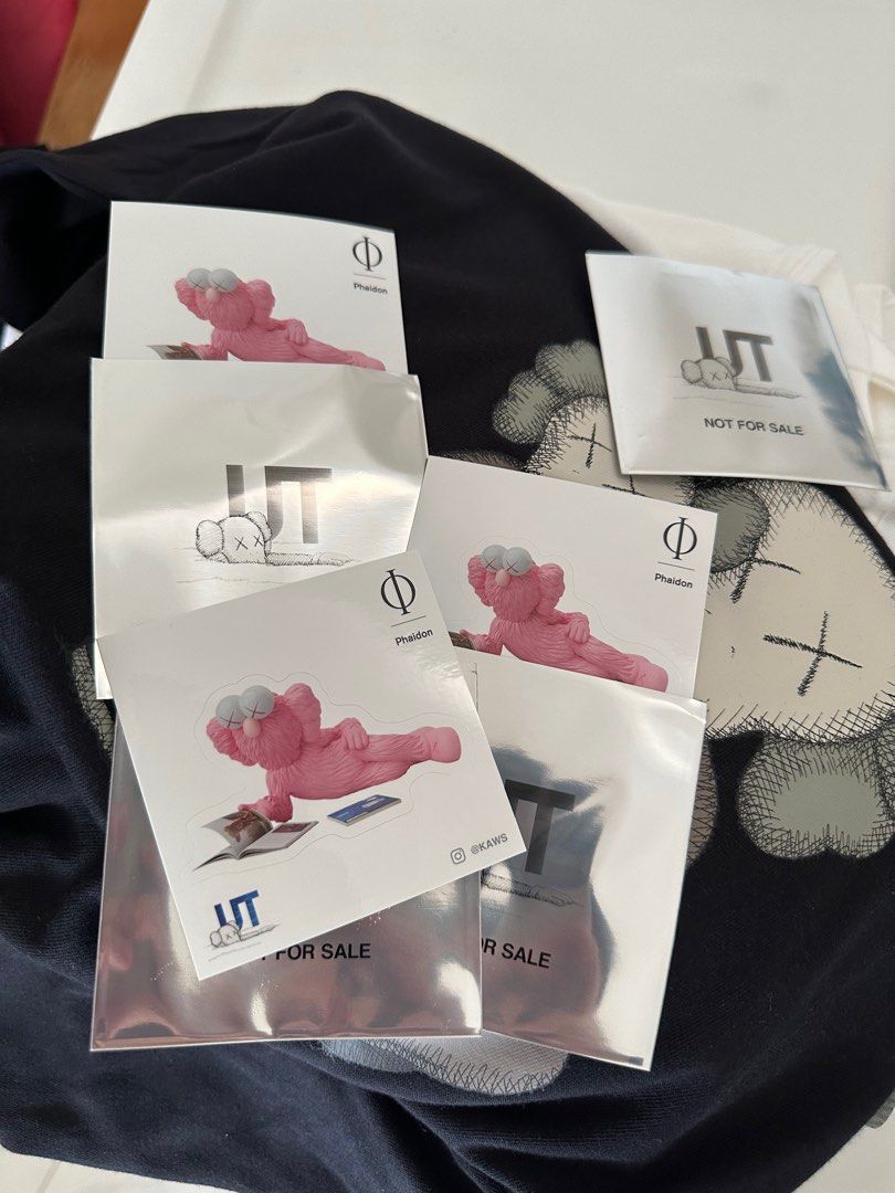Kaws Uniqlo Sticker, Hobbies & Toys, Stationery & Craft, Craft Supplies ...