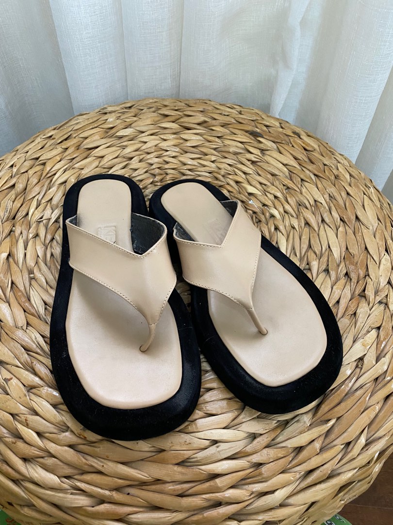 Kees Collection Boni Platform Sandals, Women's Fashion, Footwear, Flats ...