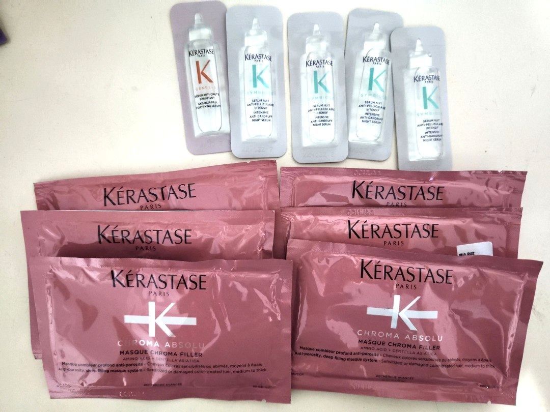 Kerastase samples, 美容＆化妝品, 健康及美容 - 頭髮護理 - Carousell