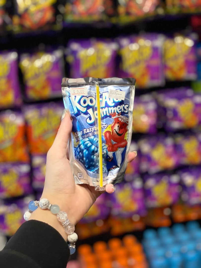 Kool-Aid Jammers | Blue Raspberry, Food & Drinks, Other Food & Drinks ...