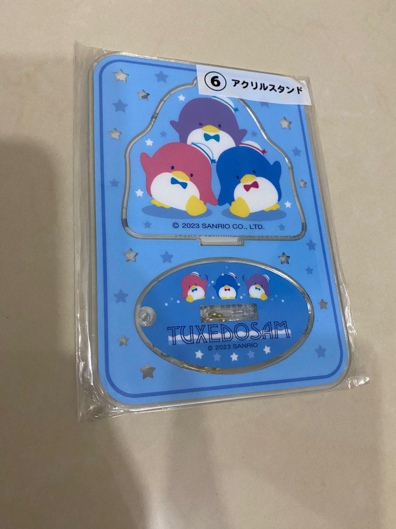 Kuji - Tuxedo Sam by Sanrio prize no.10 & no.6, Hobbies & Toys ...