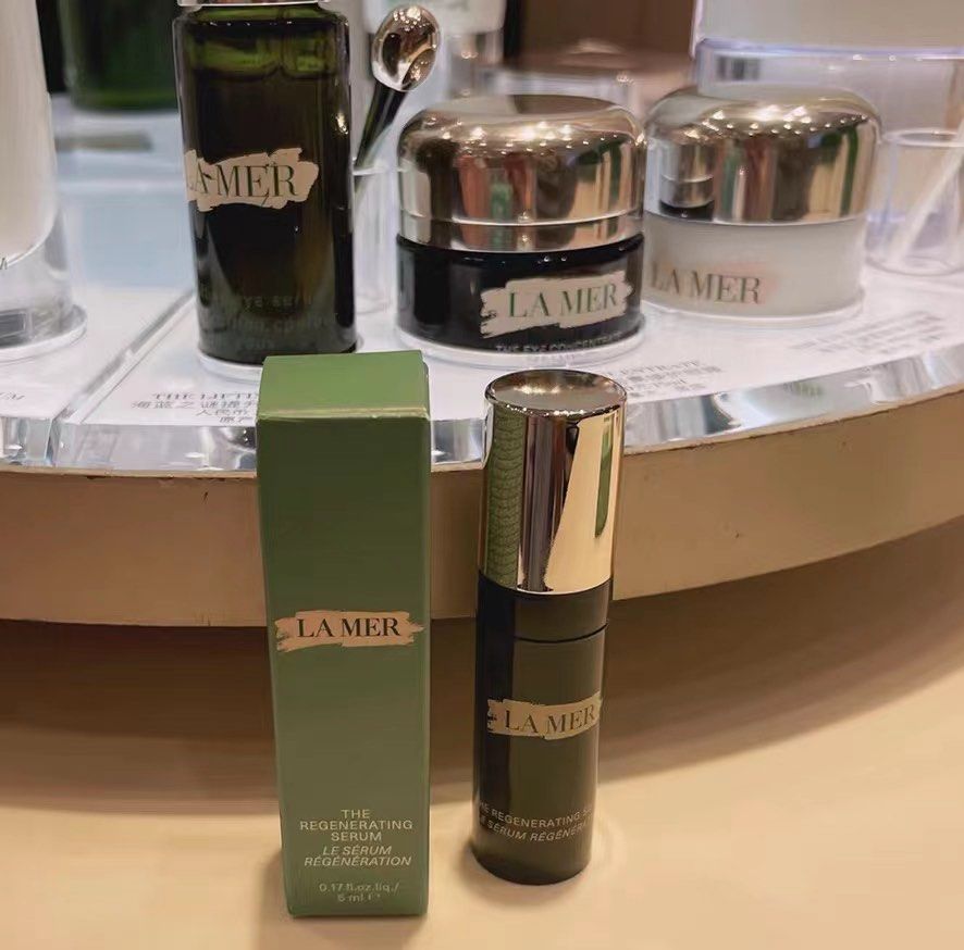 La Mer The Regenerating Serum 5ml Deluxe Sample With Box And Pump ...