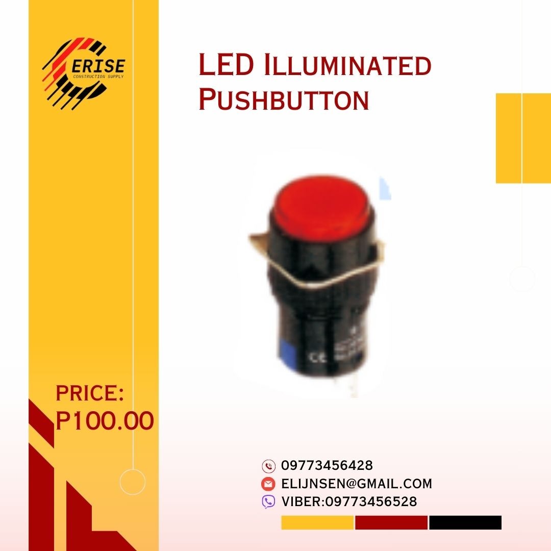 LED ILLUMINATED PUSHBUTTON, Commercial & Industrial, Construction ...